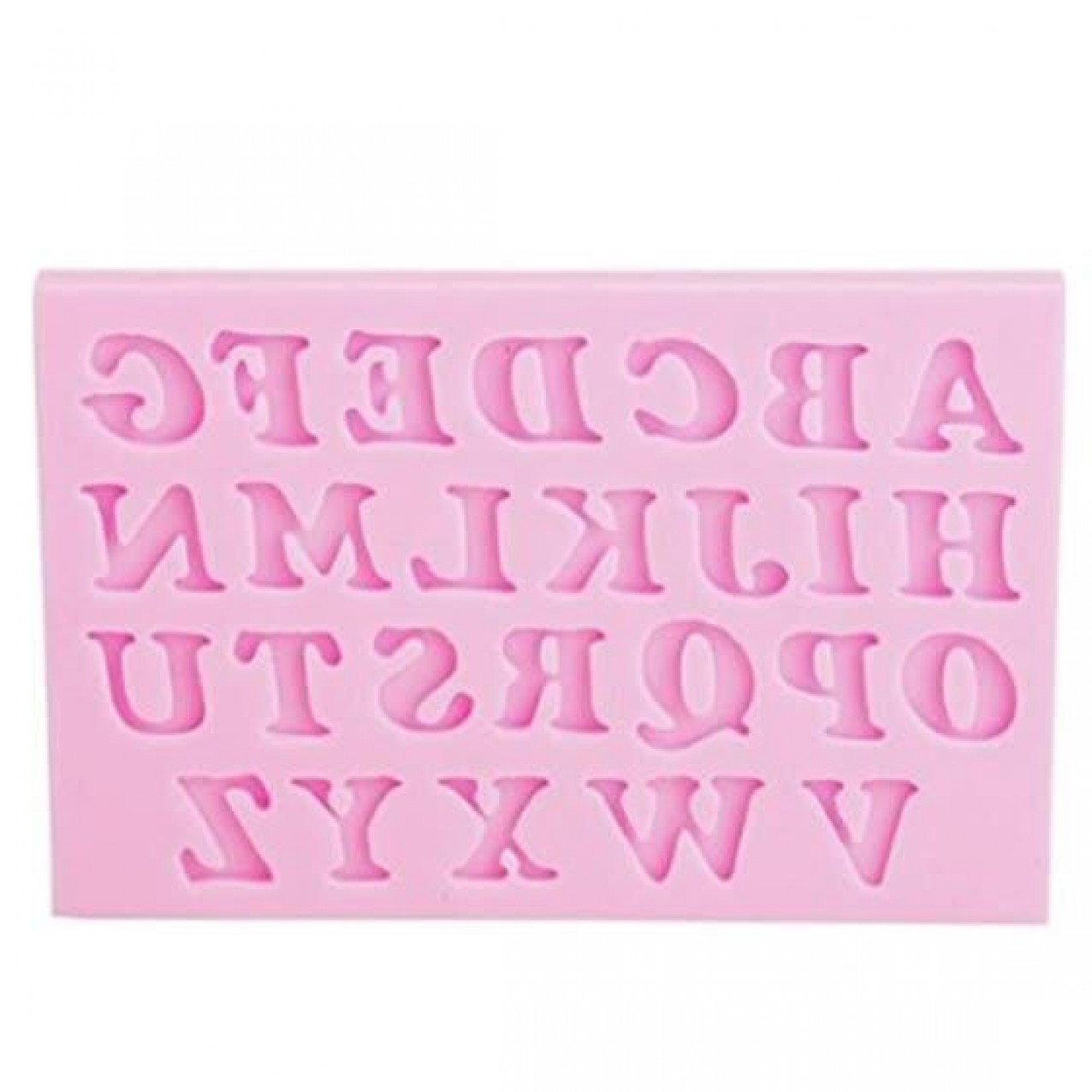 Craftistico Καλούπι Σιλικόνης 9,5x6x0,9cm Λατινικά Κεφαλαία Γράμματα
