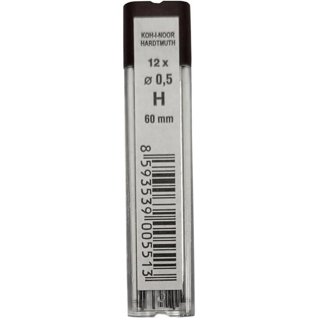 12 Μύτες Μηχανικού Μολυβιού 0,5mm H