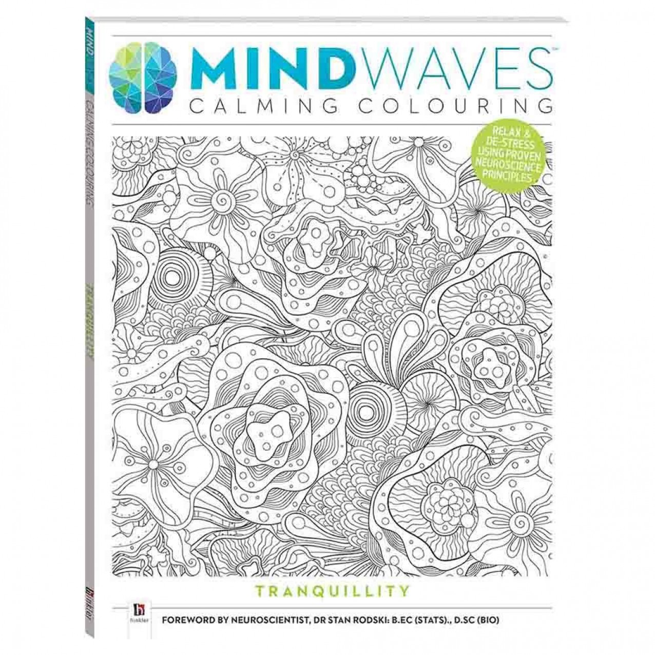 Βιβλίο Ζωγραφικής Mindwaves Calming Colouring Tranquillity